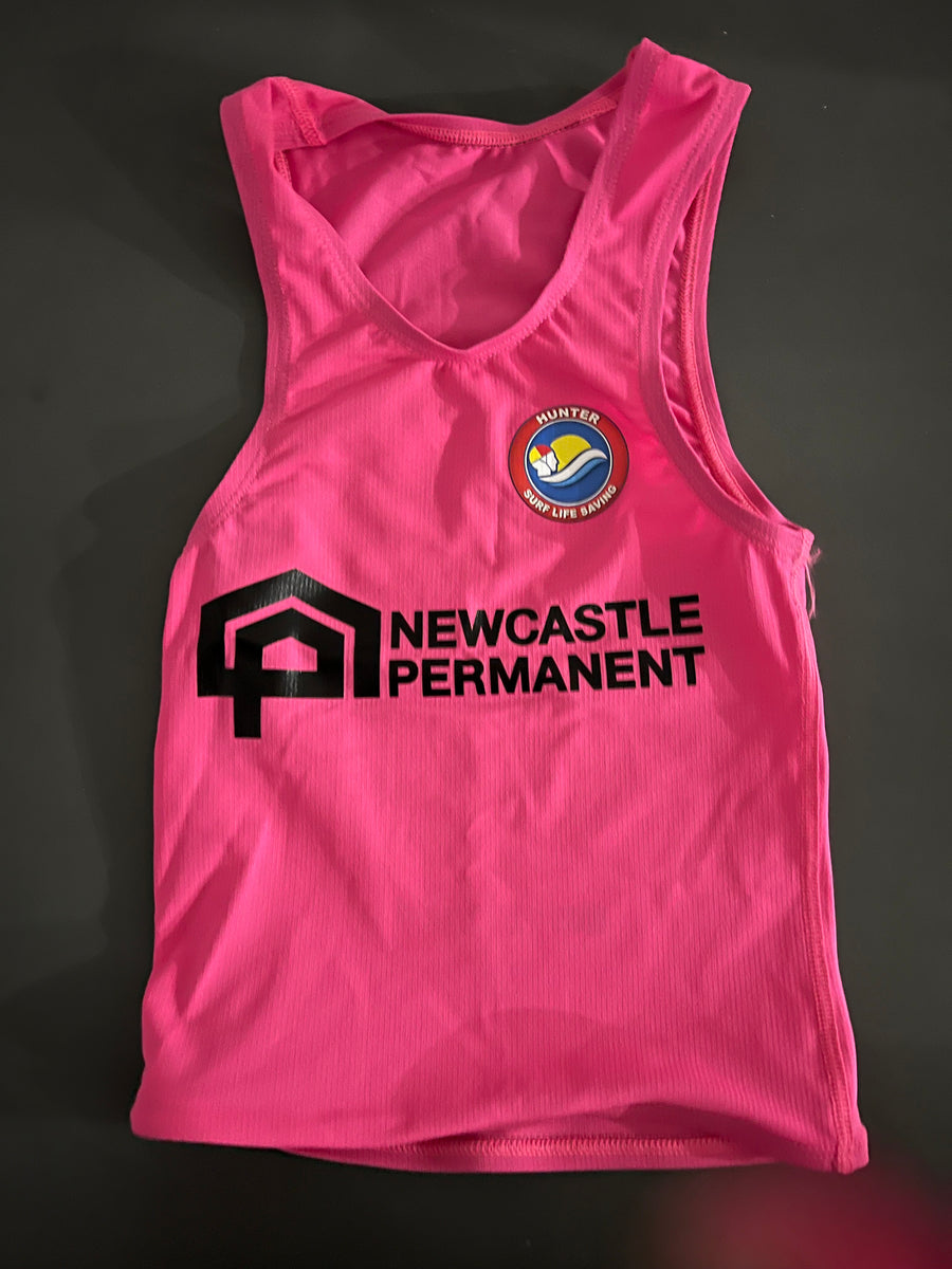 Unisex Pink Singlets - Nippers (PICK UP AT NIPPERS) – SBSLC CLOTHING STORE